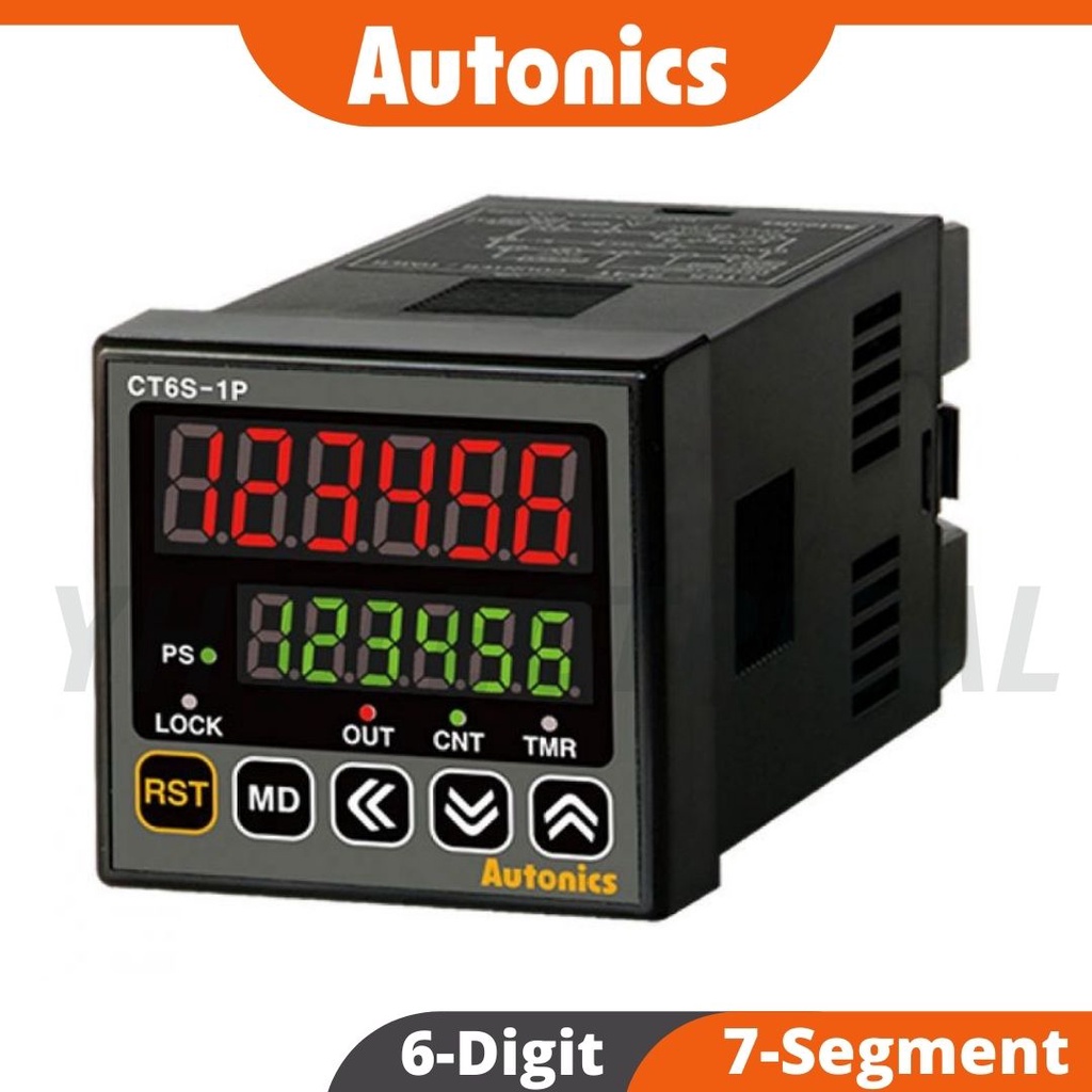Autonics Counter / Timer CT6S-1P4 (48 x 48mm) | Shopee Malaysia