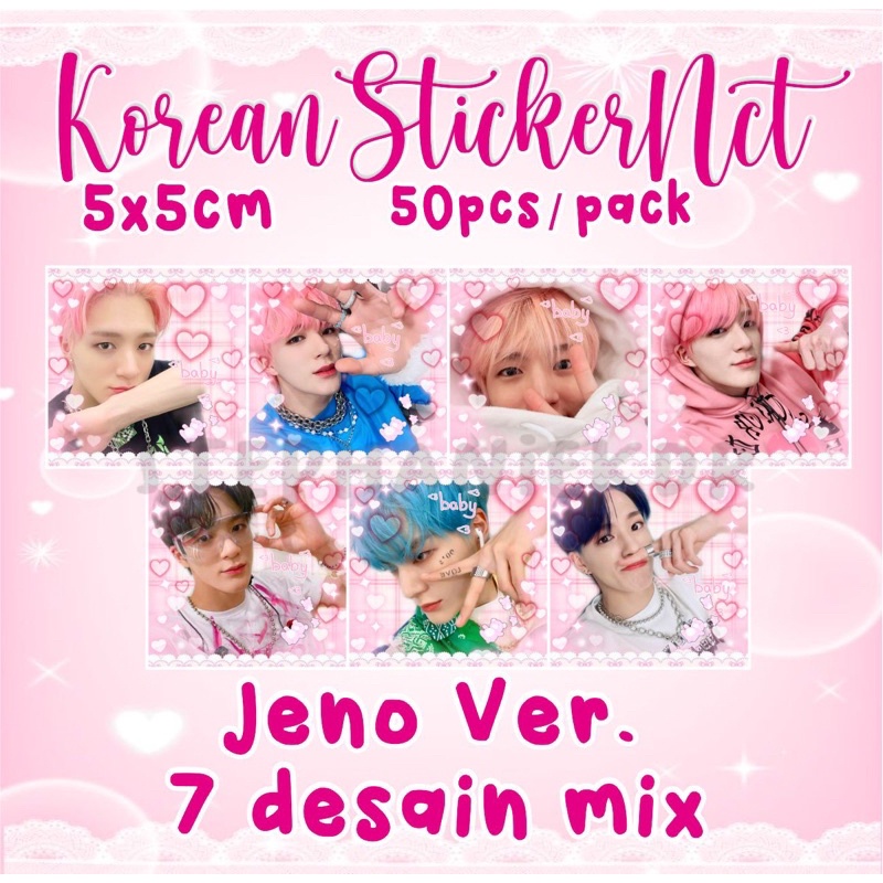 [ Vol 4 ] NCT DREAM STICKER DECO PINK CORE KOREAN KPOP MAILS ALA ...