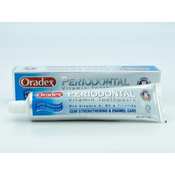 Oradex Periodontal Vitamin Toothpaste 175 (expiry :12/2025) | Shopee ...