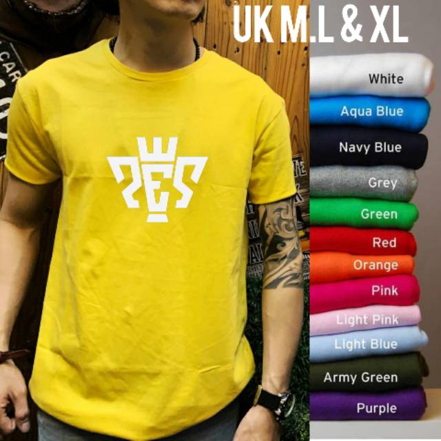 Distro T-SHIRT WORDS BOYS GIRLS PES LOGO | Shopee Malaysia