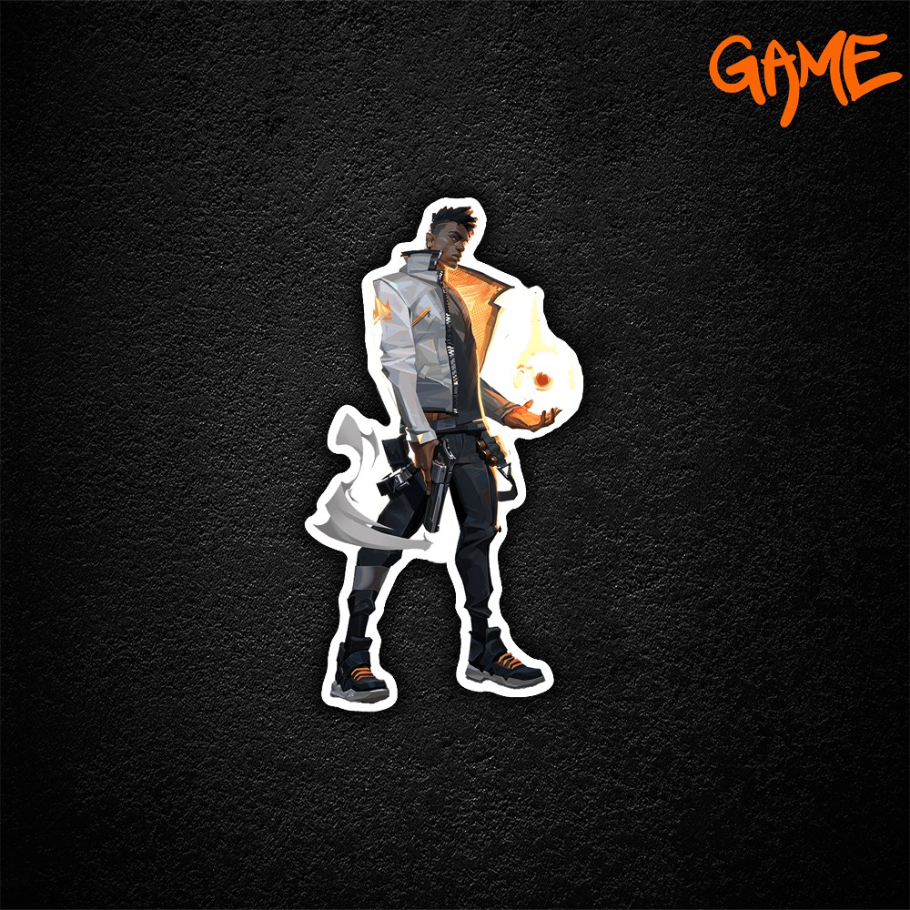 VALORANT - Phoenix - Premium Fan-made Sticker (GAME series) | Shopee ...