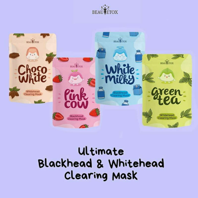 (BABY Boss) Beautetox Blackhead Clearing Mask | Blackhead Mask | Shopee ...