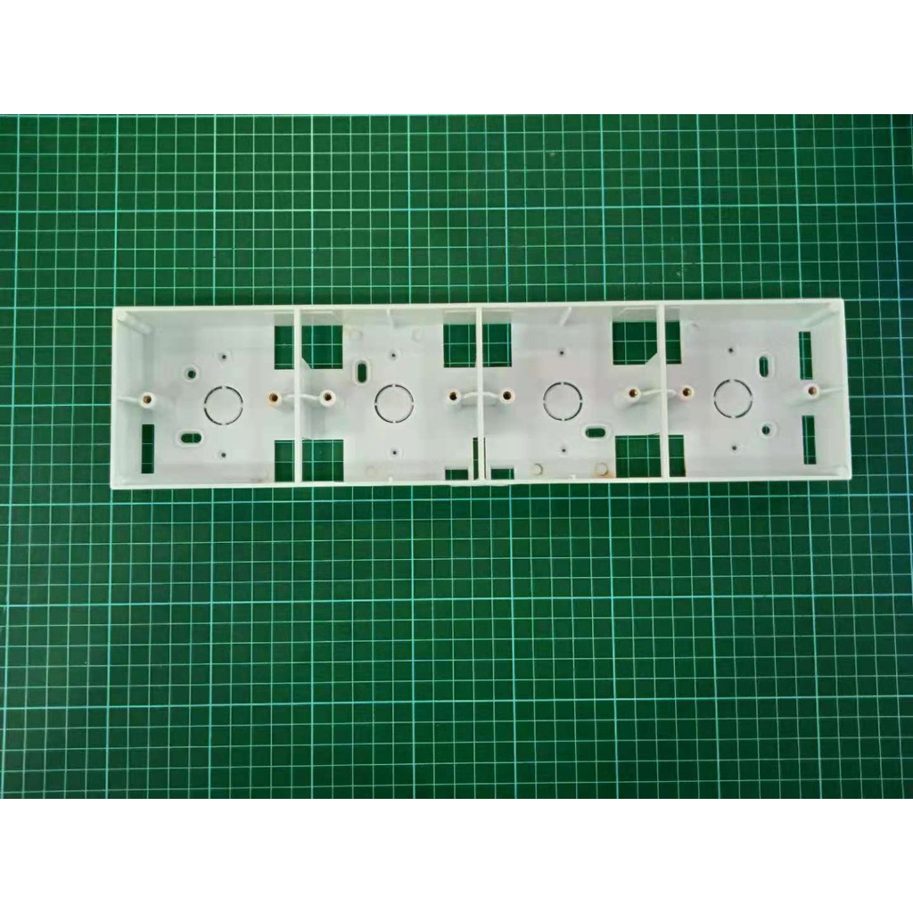 PVC NUT BOX SURFACE TYPE BOX/ ELECTRICAL BOX/ BASE 3X3 3X6 3X7 3X10 ...