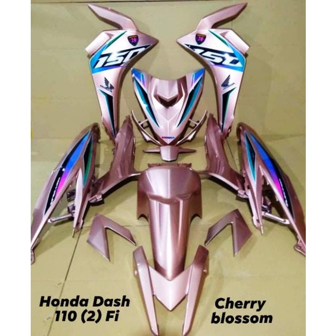 COVERSET HONDA DASH V1/V2/V3/V4/V5 Set kosong/plain | Shopee Malaysia