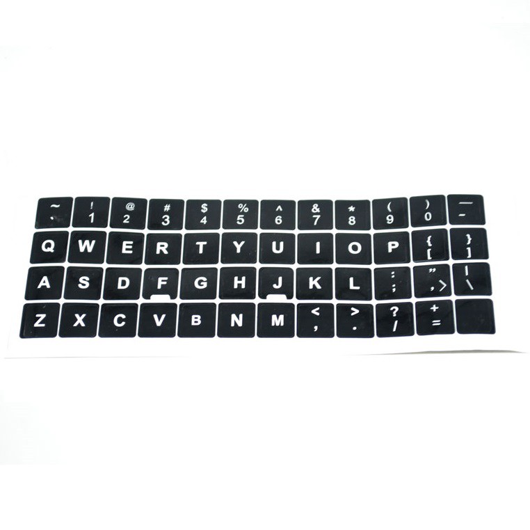 English Layout Keyboard Sticker for Keyboard / Keyboard Sticker ...