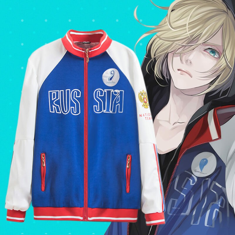 Yuri!!! On Ice Plisetsky Sportwear Cosplay Jacket | Shopee Malaysia