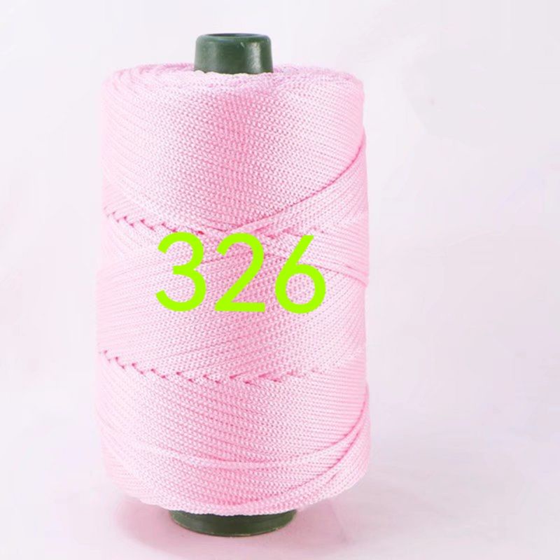 Benang pp Nylon Kait Beg yarn Crochet yarns Benang kasar (2.5mm)(Benang ...