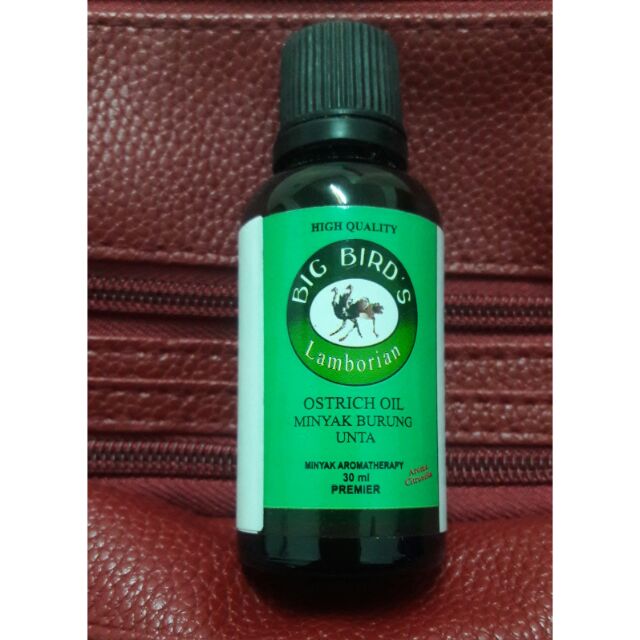 MINYAK AROMATHERAPY BIG BIRD'S LAMBORIAN(MINYAK BURUNG UNTA/OSTRICH OIL ...