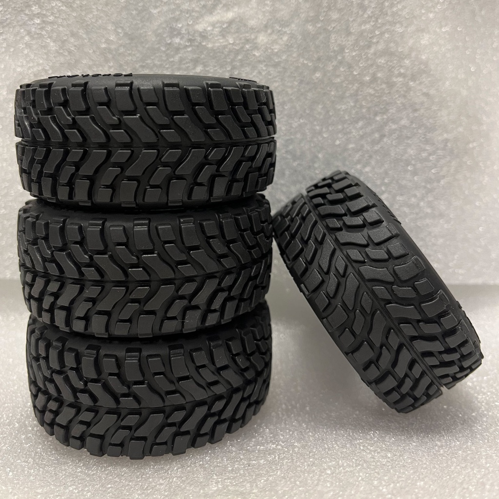 4Pcs 75mm Rubber On Road RC Tires Tyres with Foam For 1/10 RC Car Part ...