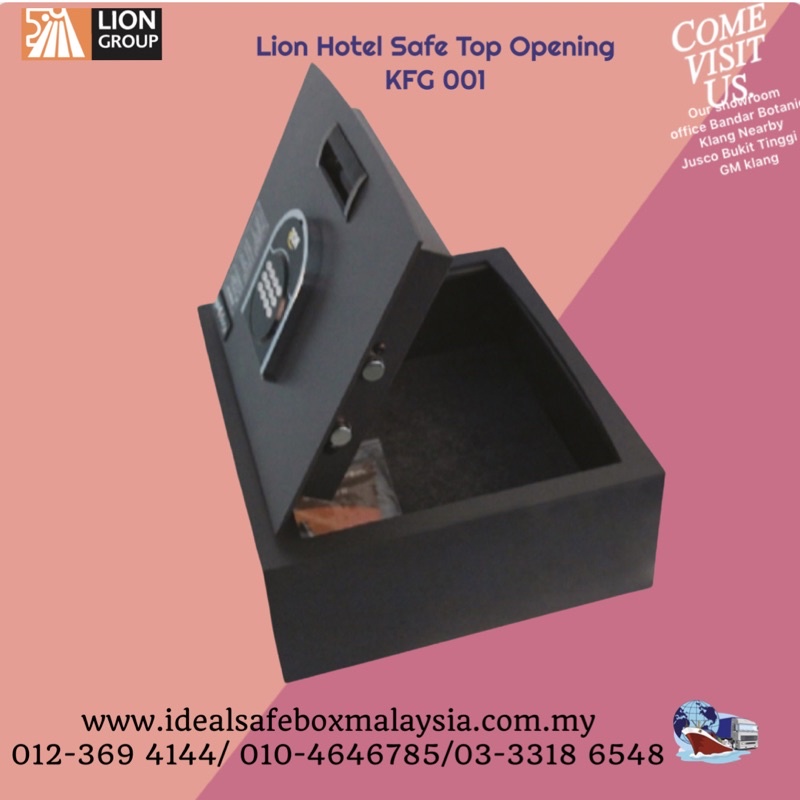 hotel safe top open safe box Lion K-FG001 Hotel room safety box ...
