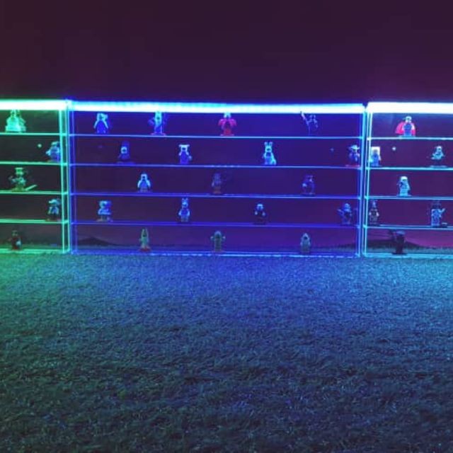 Led 100pcs Lego Minifigure Display Case (LED) | Shopee Malaysia