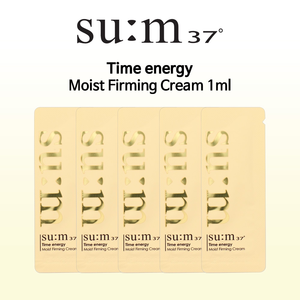 [Su:m37] Sum37 Time energy Moist Firming Cream 1ml x 30ea / Korea ...