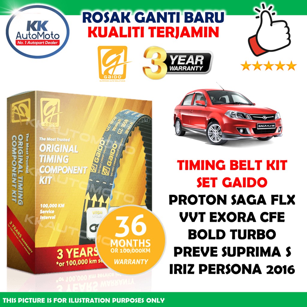 3 YEAR WARRANTY Proton Saga FLX VVT Exora CFE Preve Suprima Iriz ...