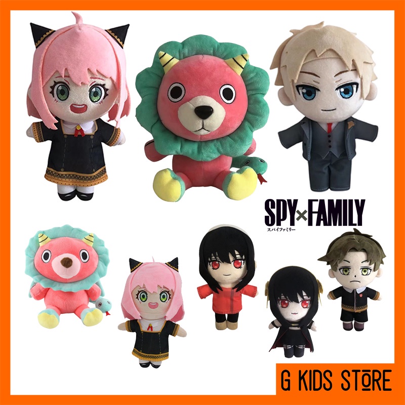 Spy x Family Plush Doll Cute Plushie Stuffed Toys Mainan Budak Anime ...