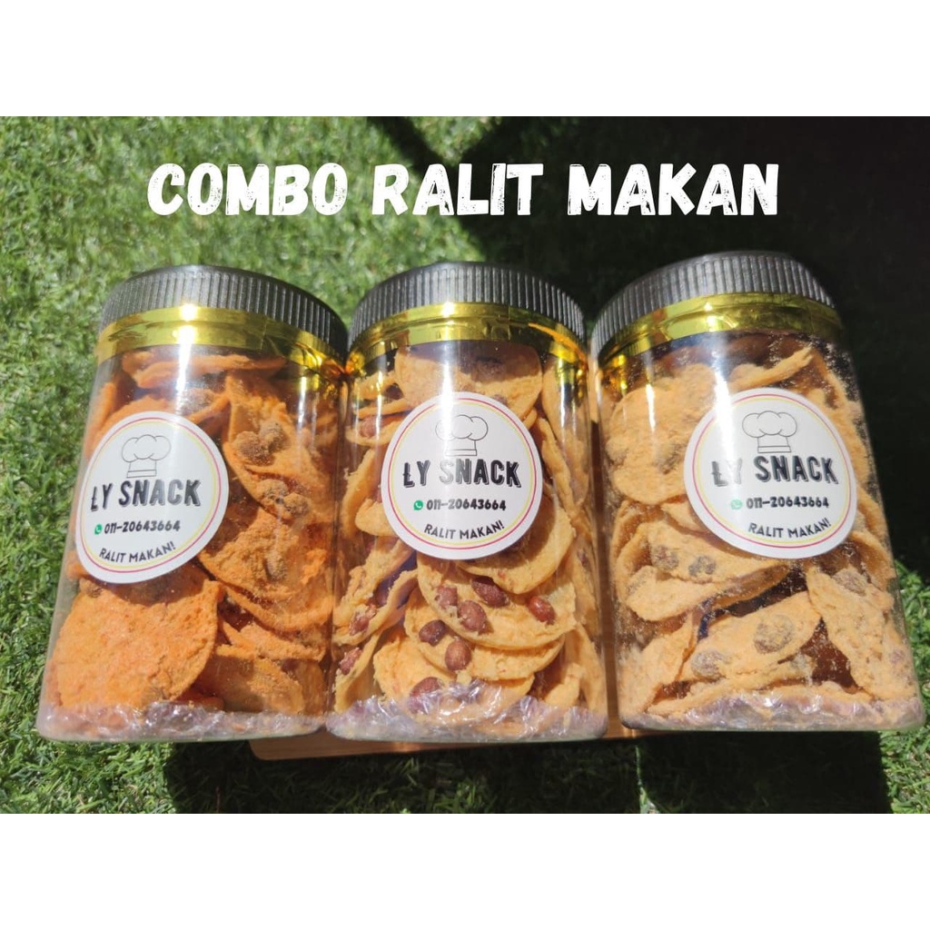 CONFIRM RALIT MAKAN REMPEYEK BY LY SNACK | Shopee Malaysia