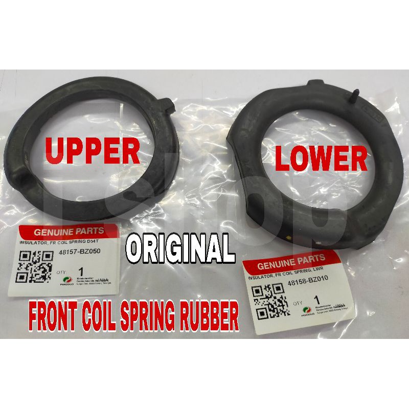 COIL SPRING RUBBER (FRONT) ORIGINAL PERODUA MYVI(2005-2010) ALZA (UPPER ...