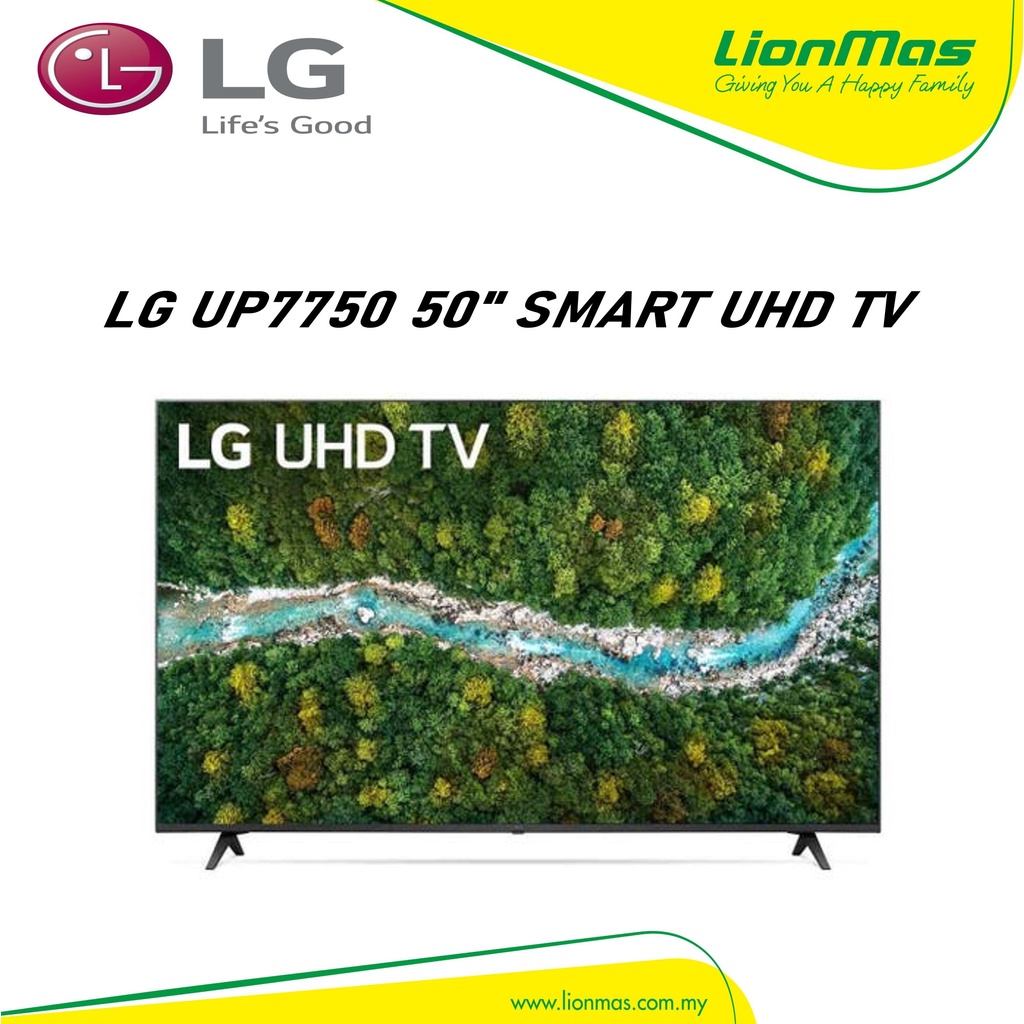 LG 50" 4K UHD SMART LED TV HDR10 50UQ7050PSA | Shopee Malaysia