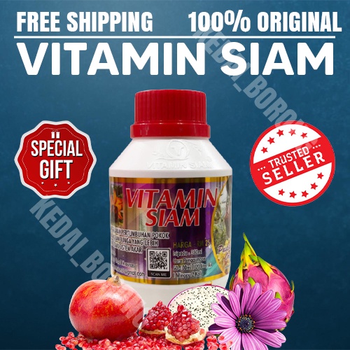 Vitamin Siam vitamin siam baja viral dari thailand VITAMIN SIAM BAJA- #vitaminsiambunga | Shopee ...