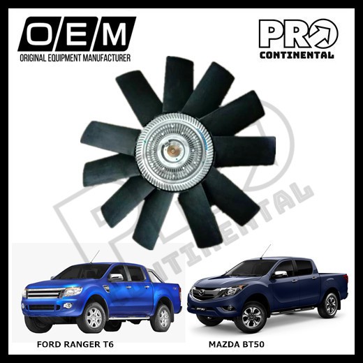 OEM THAILAND FORD RANGER T6 MAZDA BT50 FAN CLUTCH FAN BLADE | Shopee ...