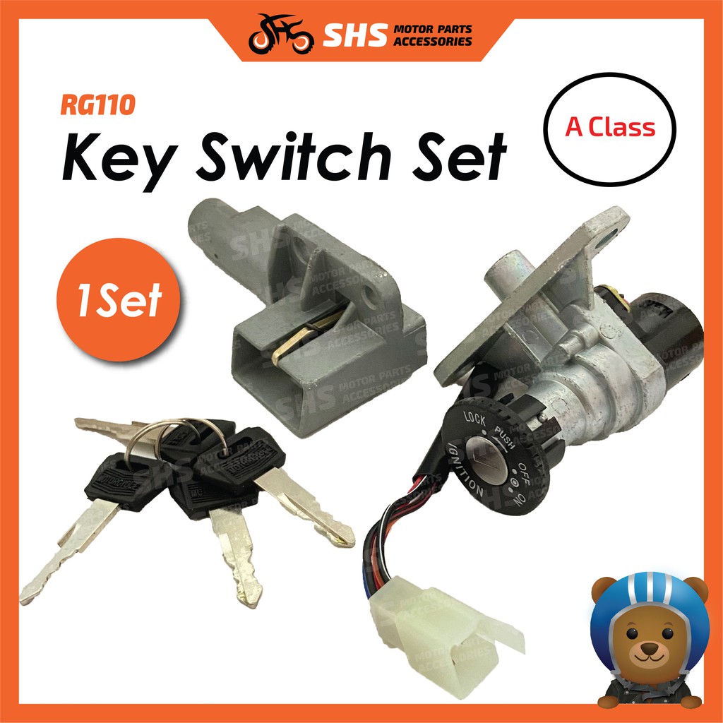 RG110🔑Key Switch Set / Lock set / Main Switch Set / Key Set / Motor ...