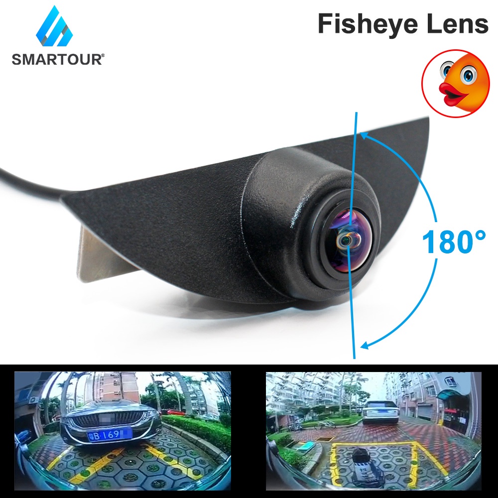 CCD 180° Fisheye Front View Logo Embedded Car Camera For Nissan X-trail ...