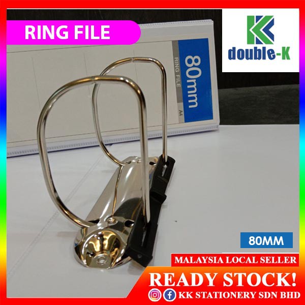 READY STOCK- East PVC 2D Ring File 80mm - RM13.80 | Shopee Malaysia