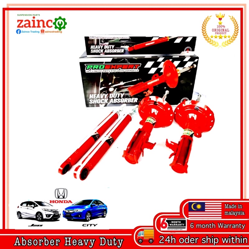 ORIGINAL Honda City Gm6 & Jazz Gk absorber heavy duty proexpert Fast ...
