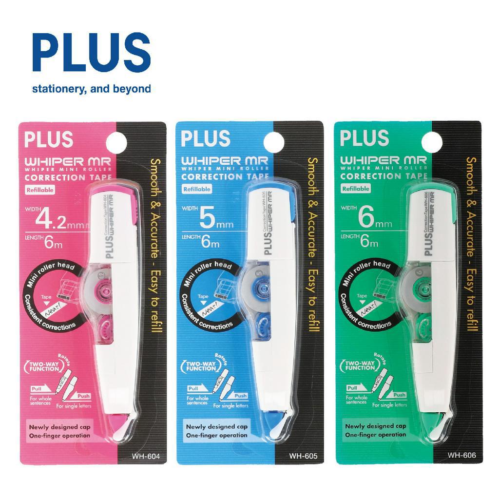 PLUS Whiper MR Correction Tape WH 604/WH 605/WH 606 | Shopee Malaysia