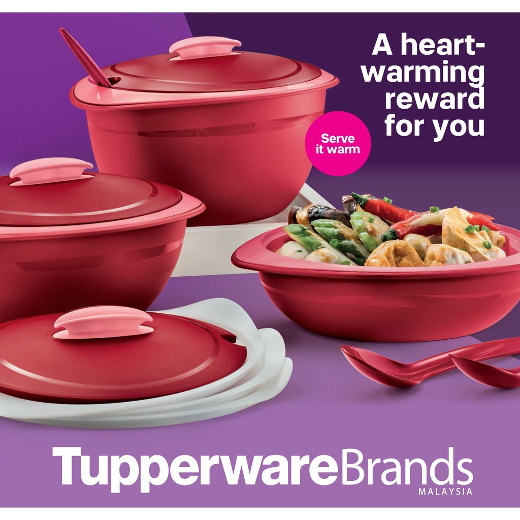 Tupperware Levels Set Insulated Server Set | Shopee Malaysia