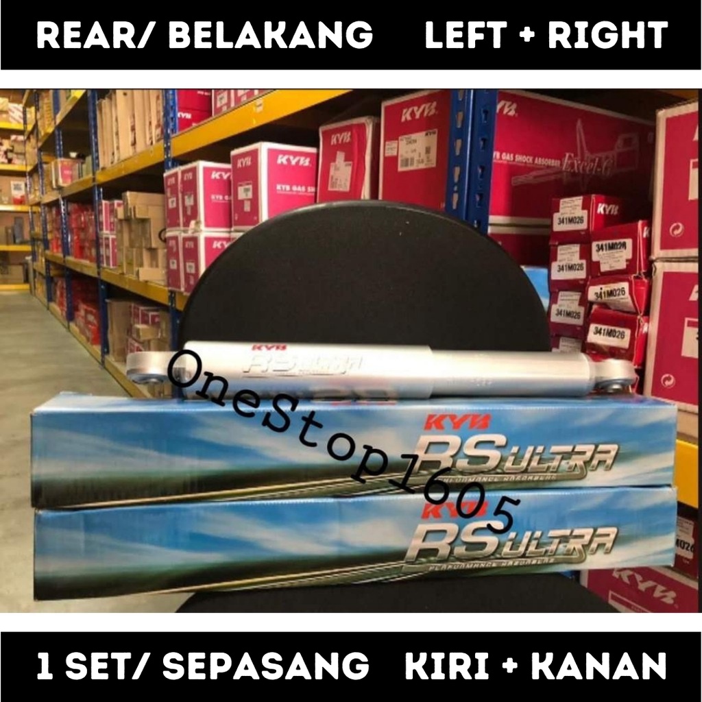 PERODUA MYVI OLD MYVI LAGI BEST & MYVI GEN3 1.3 1.5 2005-2021 REAR KYB KAYABA RS ULTRA ABSORBER ...