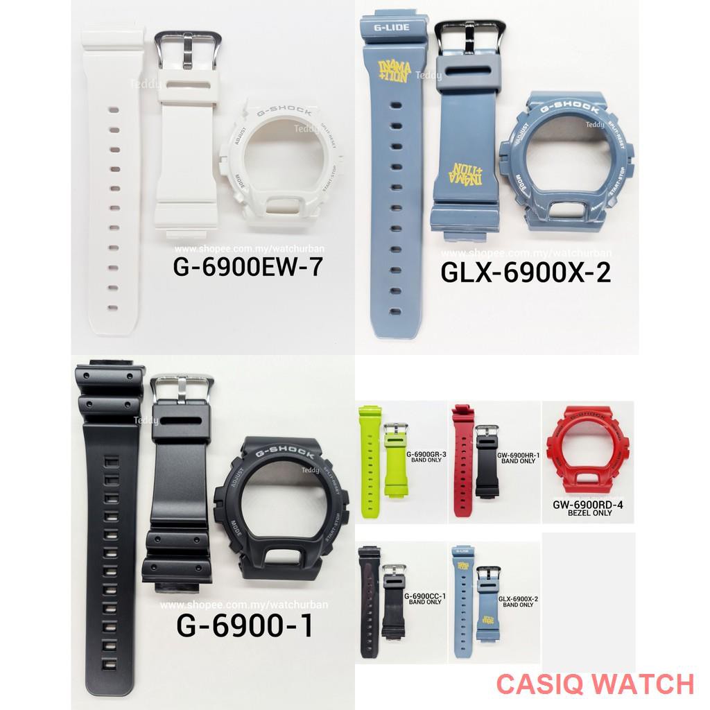 smartwatch Aksesori ☜CASIO G-SHOCK BAND AND BEZEL GLX6900 GLS6900 G6900 ...