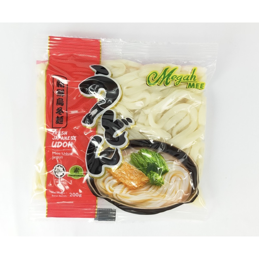 Megah Mee Fresh Japanese Udon 200g | Shopee Malaysia