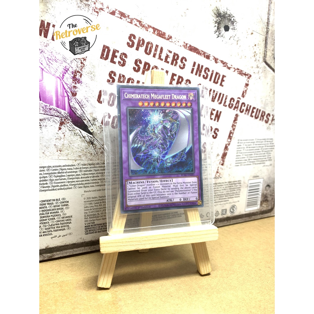 Yugioh Chimeratech Megafleet Dragon Card BLAR-EN085 Secret Rare 1st ...