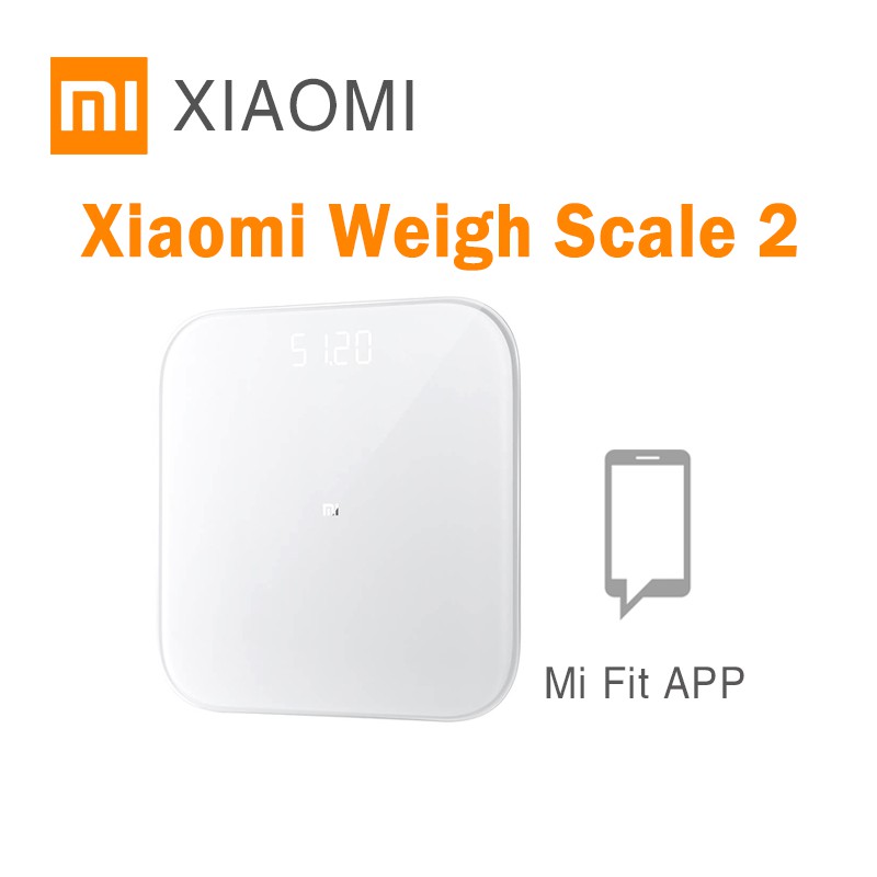 XIAOMI MIJIA Mi Weight Scale 2 Electronic Bathroom Scales Digital Weigh ...