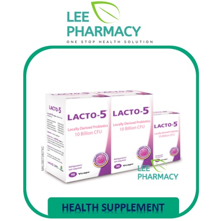 Lacto-5 probiotic 2 x 90's FOC 30's [Friendly Bacteria][Immunity ...