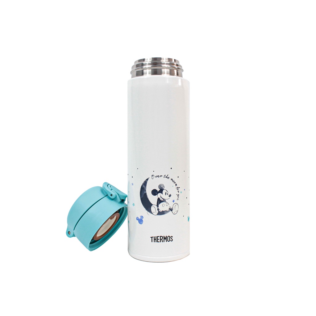 Disney Mickey Thermos Stainless Steel 500ml Ultra Light Flask - Blue ...