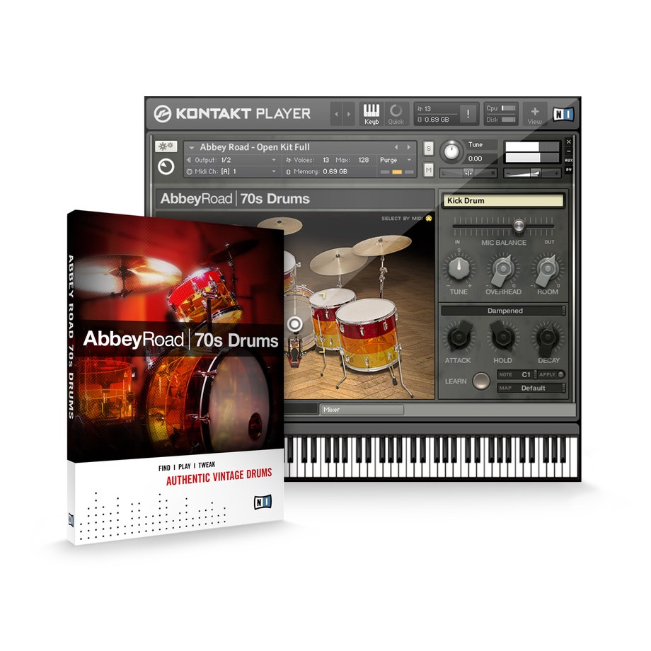 Native Instruments - Abbey Road 70s Drummer | Shopee Malaysia