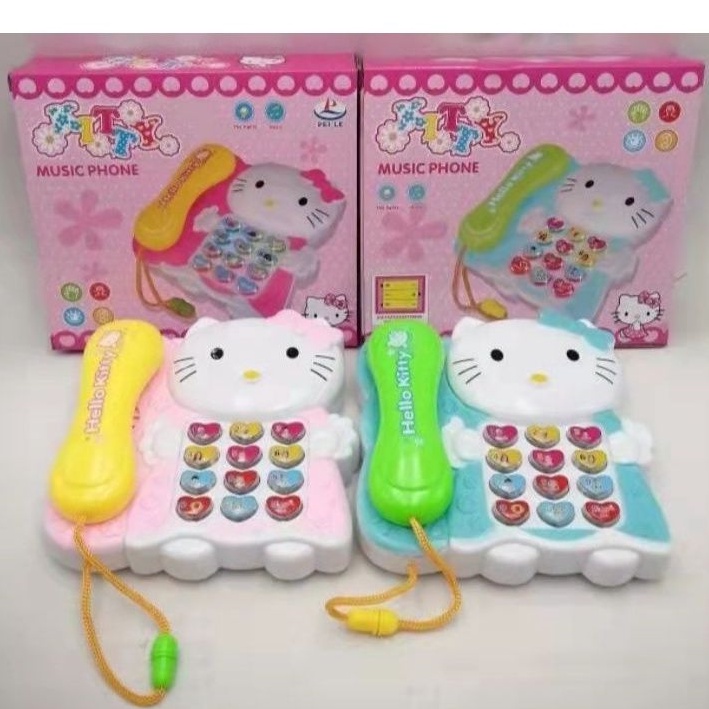 🔥HELLO KITTY TELEFON🔥 READY STOCK | Shopee Malaysia