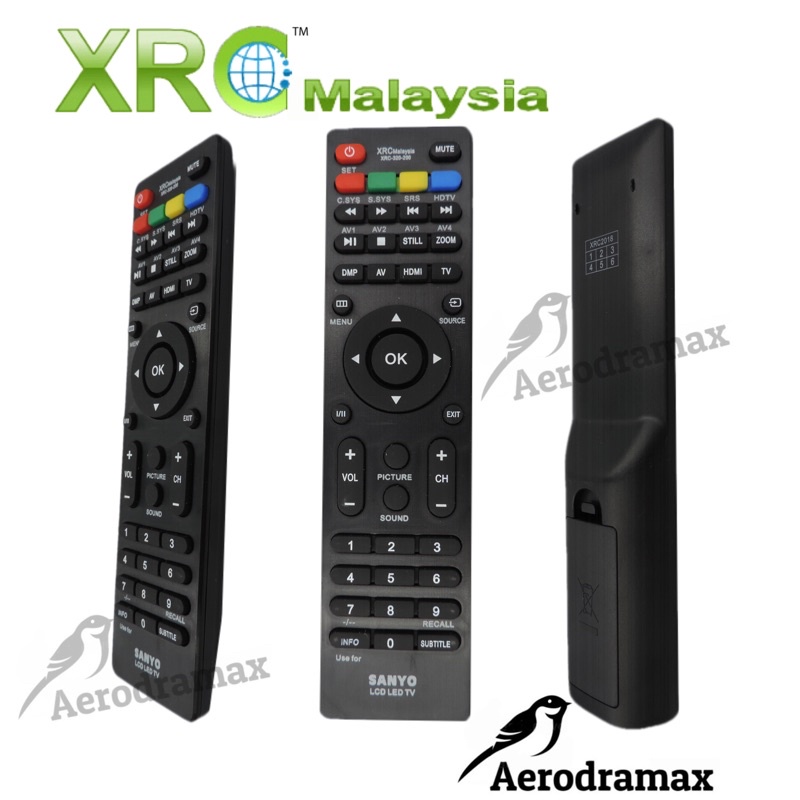 XRC-320-200 Universal TV Remote (SANYO) | Shopee Malaysia