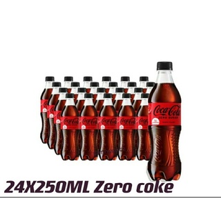 NEW STOCK Coca Cola Zero 250ml x 24bottle Carton Pack Coke Zero No ...