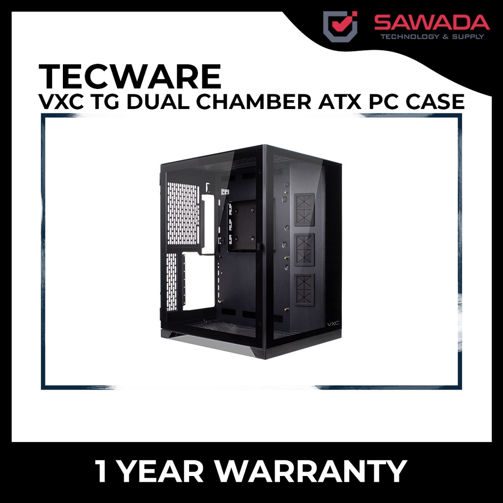TECWARE VXC TG DUAL CHAMBER ATX PC CASE | Shopee Malaysia