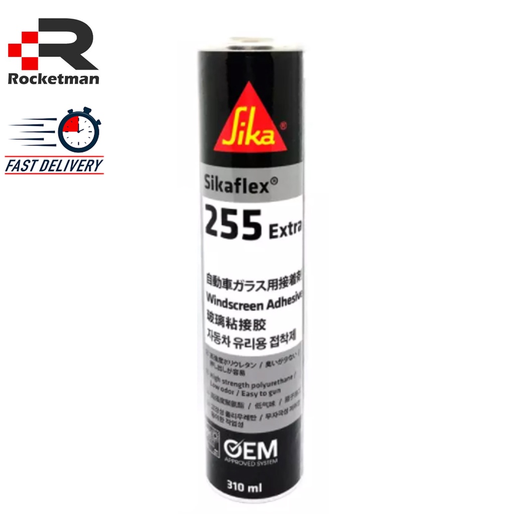 SIKA SIKAFLEX WINDSCREEN ADHESIVE 255 ULTRA WINDSCREEN SEALANT (310ML ...