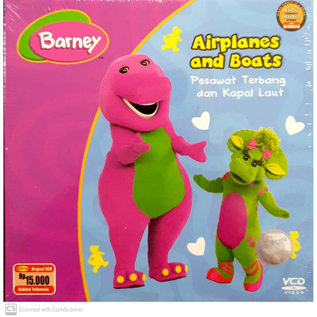 Barney Airplanes and Boats | Original VCD | Shopee Malaysia