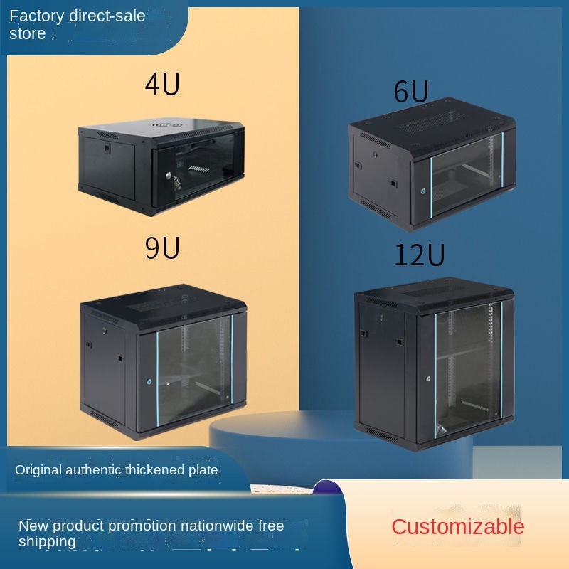 4U/6U/12U/18U/22U/Network cabinet Wall Mount Server Rack | Shopee Malaysia