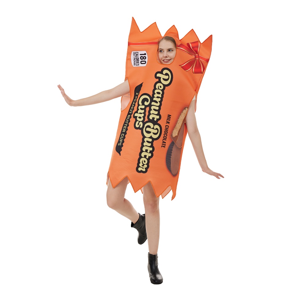 Ready Stock Women's Funny Peanut Chocolate Candy Costume Adult Couple ...
