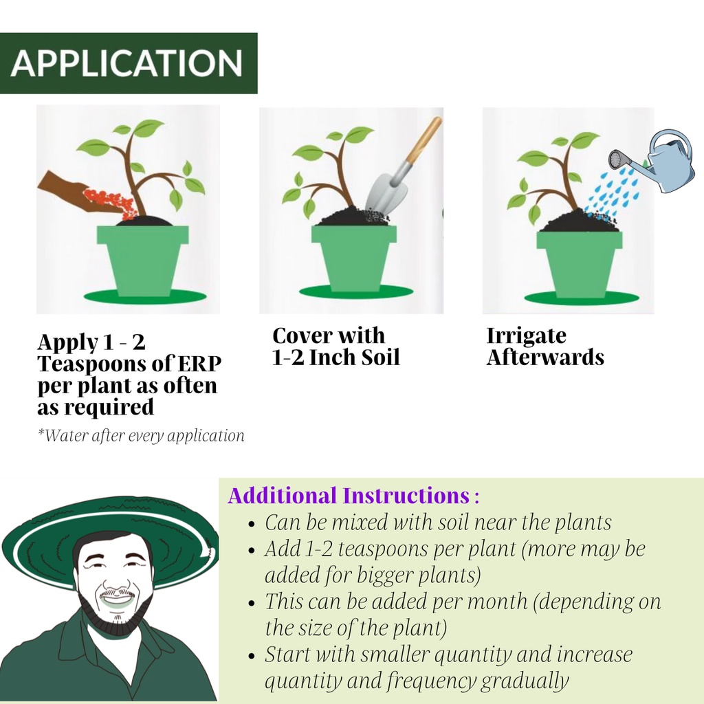 Pherotools 2KG ERP Egyptian Rock Phosphate Fosfate (Baja Akar) (Baja ...