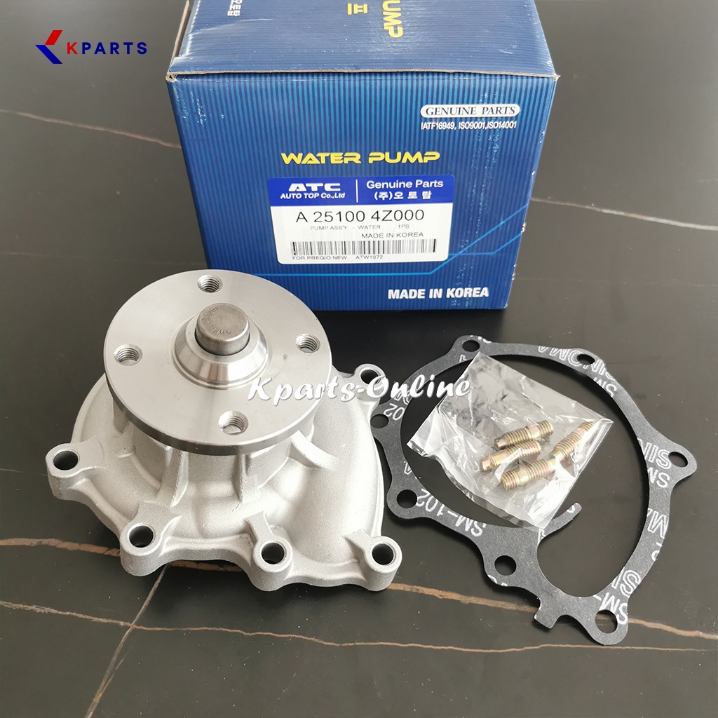 COOLANT PUMP ASSY / WATER PUMP (ATC- MADE IN KOREA) KIA PREGIO 2 (NEW ...