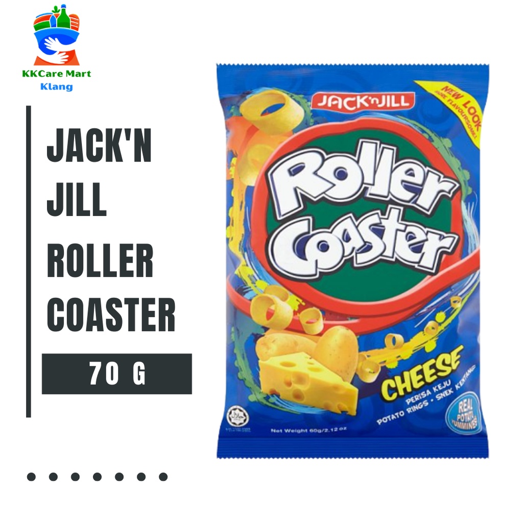 Jack'N Jill - Roller Coaster Cheese Flavour (70g) | Shopee Malaysia