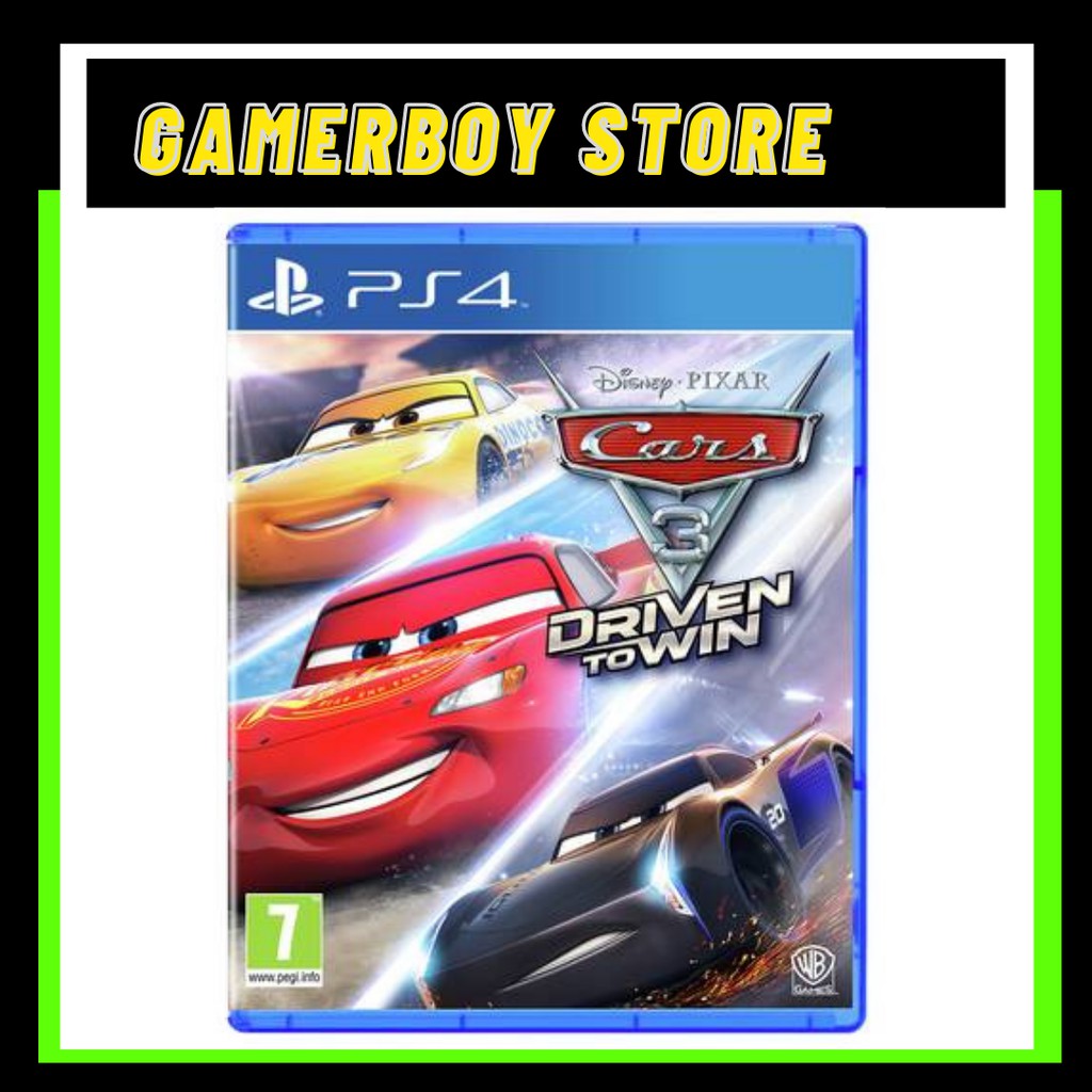 PS4 CARS 3 DVD (R2/ENGLISH) | Shopee Malaysia