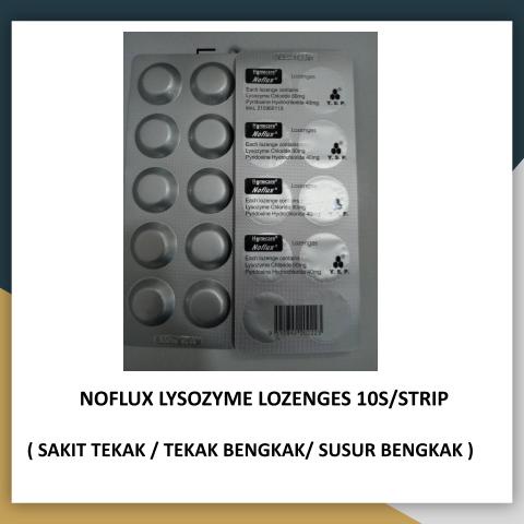 BEAZYME PAPAIN TABLET 10'S / NOFLUX LYSOZYME (PAPASE 150,000 USP UNIT ...